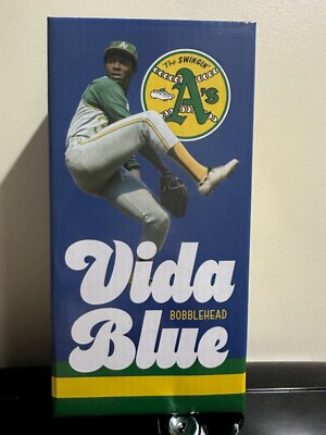 Oakland A's Vida Blue 1971 MVP Cy Young Bobblehead 8/18 SGA Athletics ...