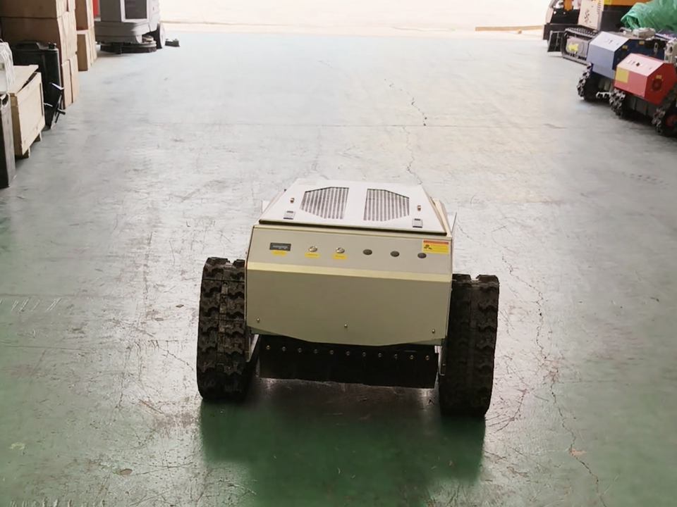 Gas to Electric Zero Turn Track Remote Control Slope Robotic Lawn Mower ...