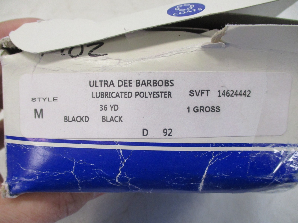 COATS ULTRA DEE SEWING THREAD BOBBINS POLYESTER D-92 M (1 GROSS ...