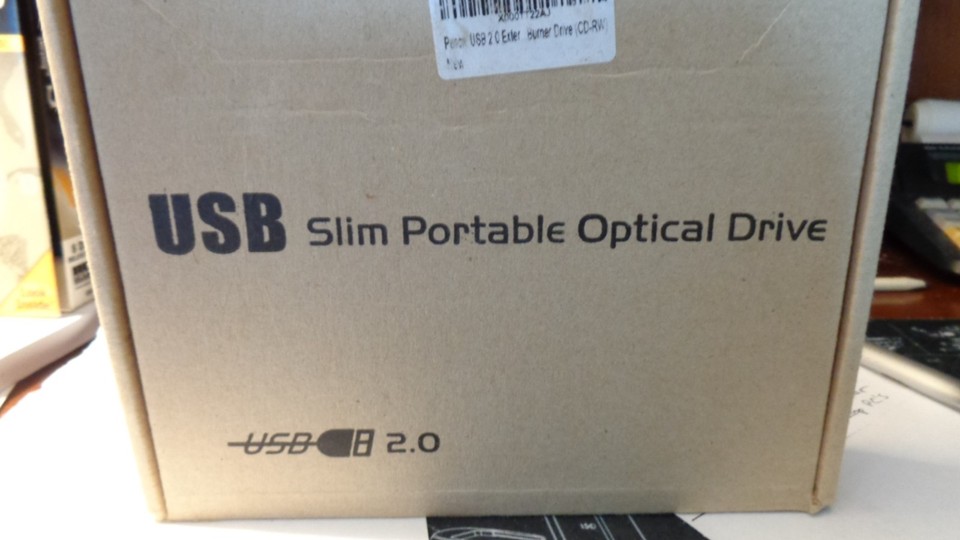 USB 2.0 Slim Portable Optical Drive CD / DVD External Drive | eBay