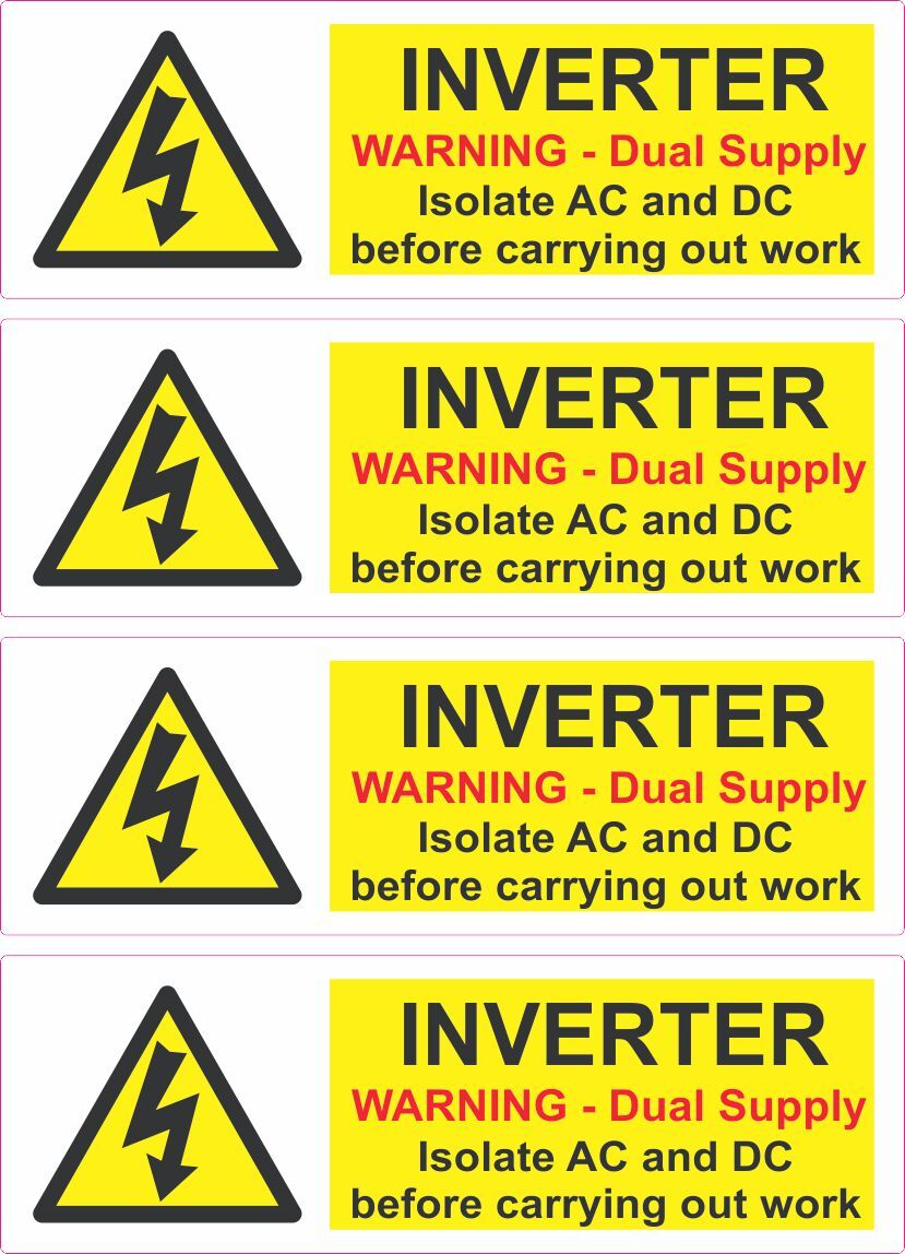 2008 Ac Dc High Voltage Warning