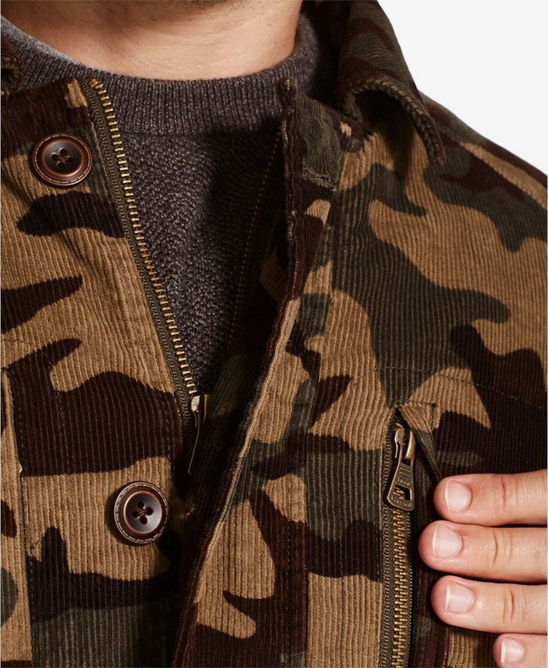 Weatherproof Vintage Men’s Corduroy Camouflage Jacket Size M | eBay