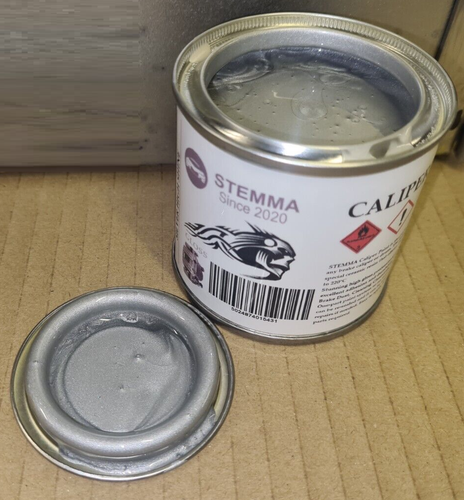 STEMMA® BRAKE CALIPER PAINT SILVER HIGH TEMPERATURE 125ml GLOSS | eBay UK