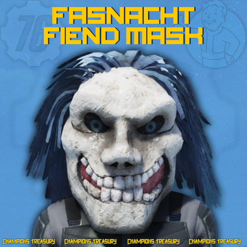 FALLOUT 76 [PC] ⭐⭐⭐ FASNACHT FIEND MASK ⭐⭐⭐ | eBay