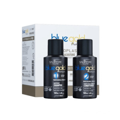 LISSAGE AU TANIN SALVATORE BLUE GOLD kit 2x100ml ( Emballage D'origine ...