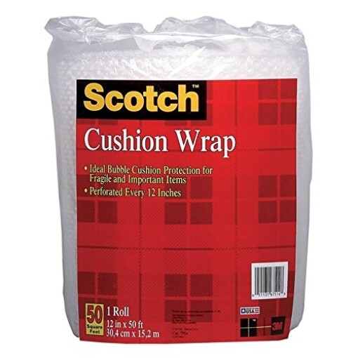 Wholesale CASE of 5 - 3M Scotch Cushion Wrap-Cushion Wrap, 12"x50', Clear | eBay
