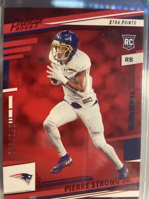 Prestige 2022 - Pierre Strong Jr Extra Points 271/449 New England ...
