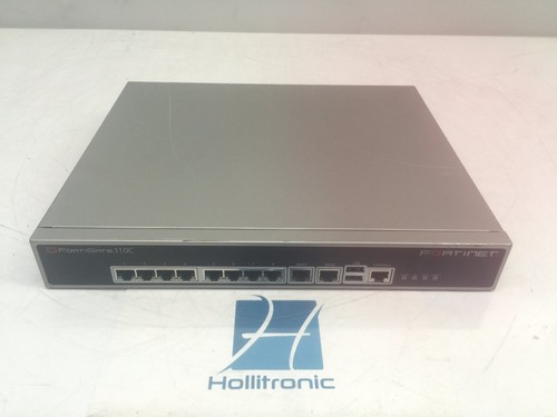 Fortinet FortiGate 110C 8-Port Network Firewall Security Appliance FG ...