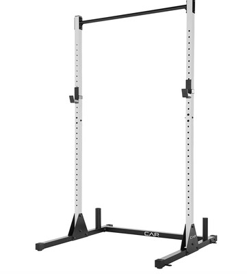 CAP Barbell Power Rack Exercise Stand Squat Rack PullUpBar White SHIPS ...