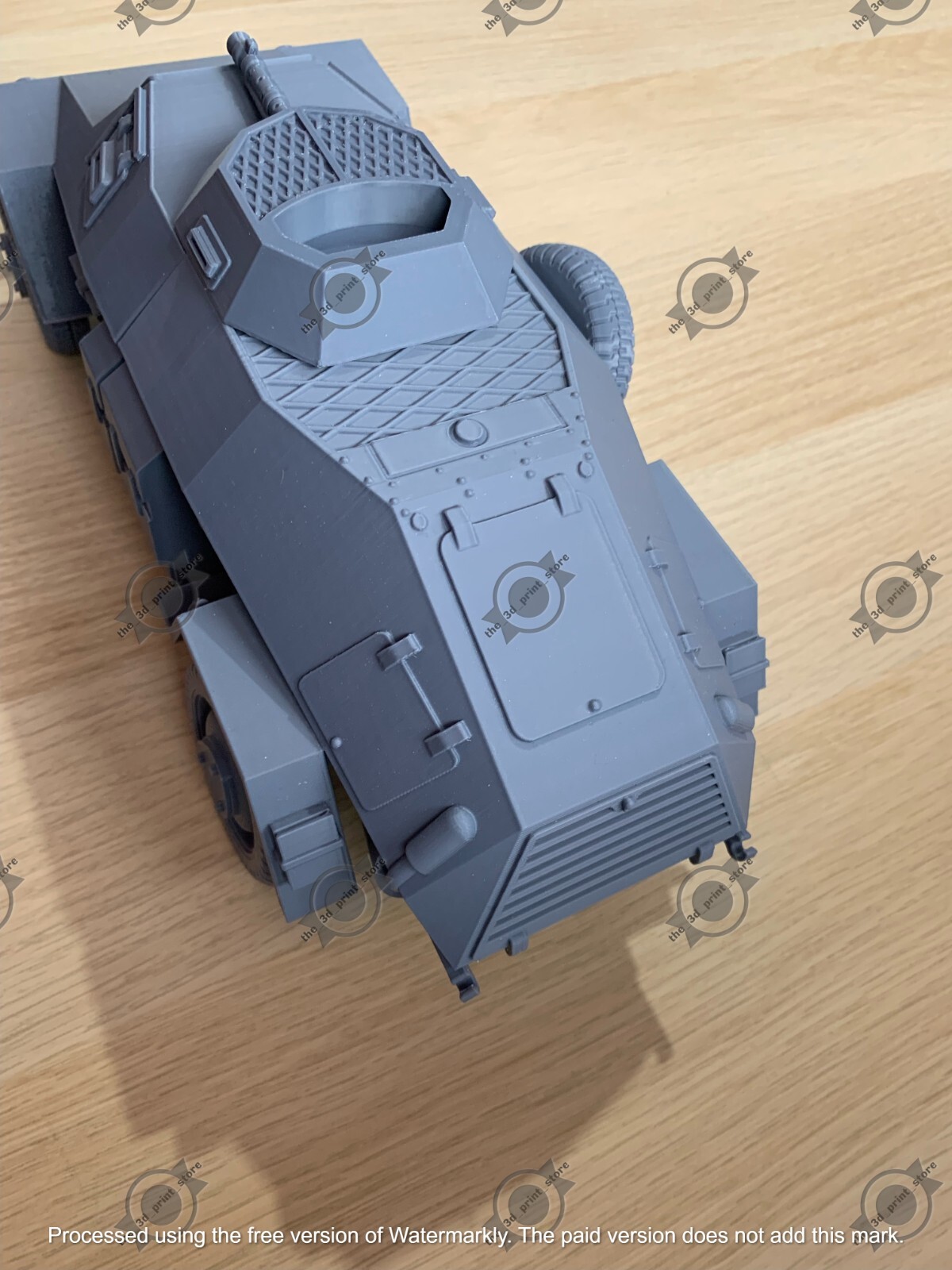 WW2 GERMAN SD.KFZ-221, 3D PRINTED, MANY SCALES AVAILABLE | eBay