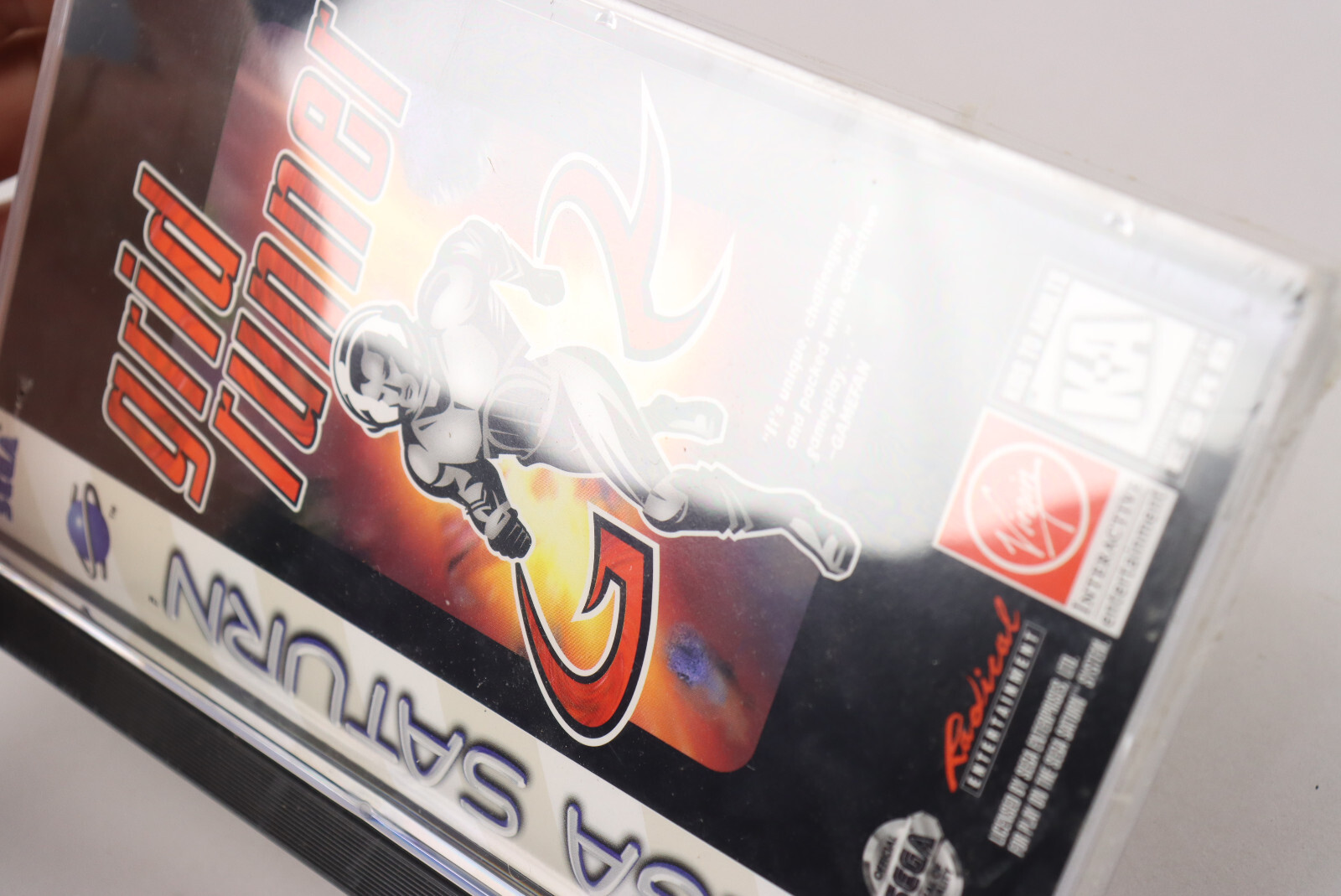 Grid Runner Sega Saturn 1996 Virgin Interactive New Factory Sealed ...