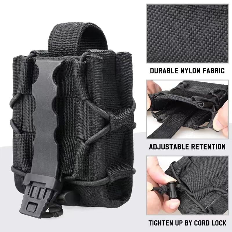 Tactical Handcuff Case Fits Most Standard Size Handcuffs, Molle ...