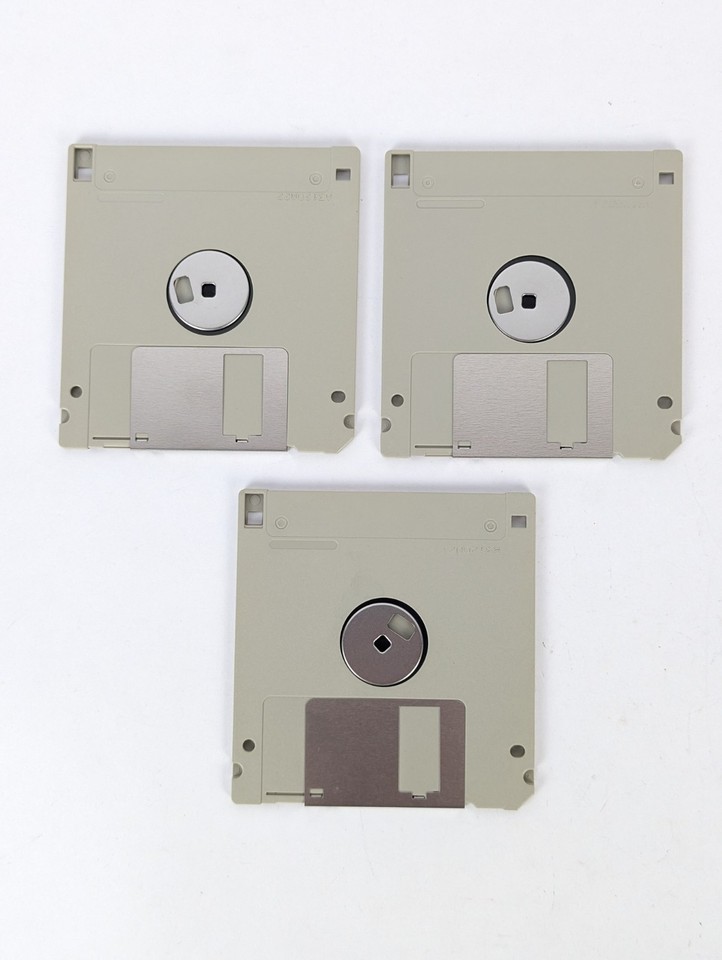 Microsoft MS-DOS 6 Plus Enhanced Tools Operating System 3 Floppy Disks ...