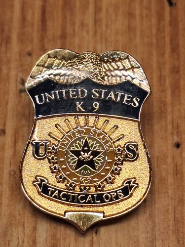 UNITED STATES K9 TACTICAL OPS LAPEL PIN | eBay