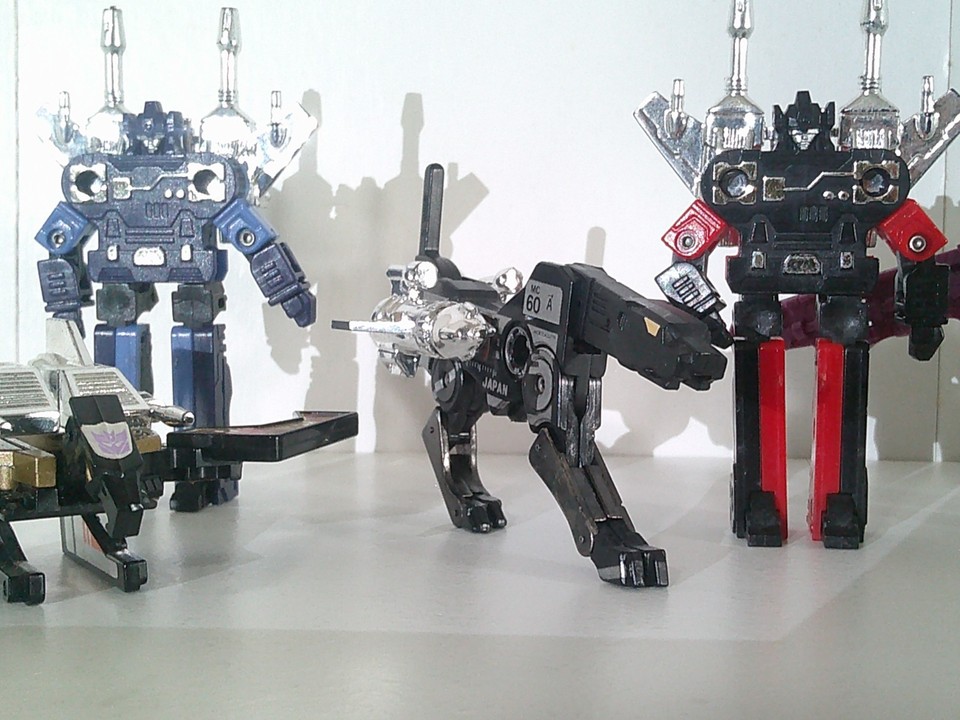 Vintage Late 80's Transformers Soundwave + 5 Cassettes + Extras Hasbro ...