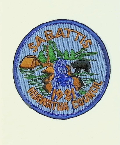 Sabattis 1981 Boy Scout Event Patch Adirondack Council | eBay
