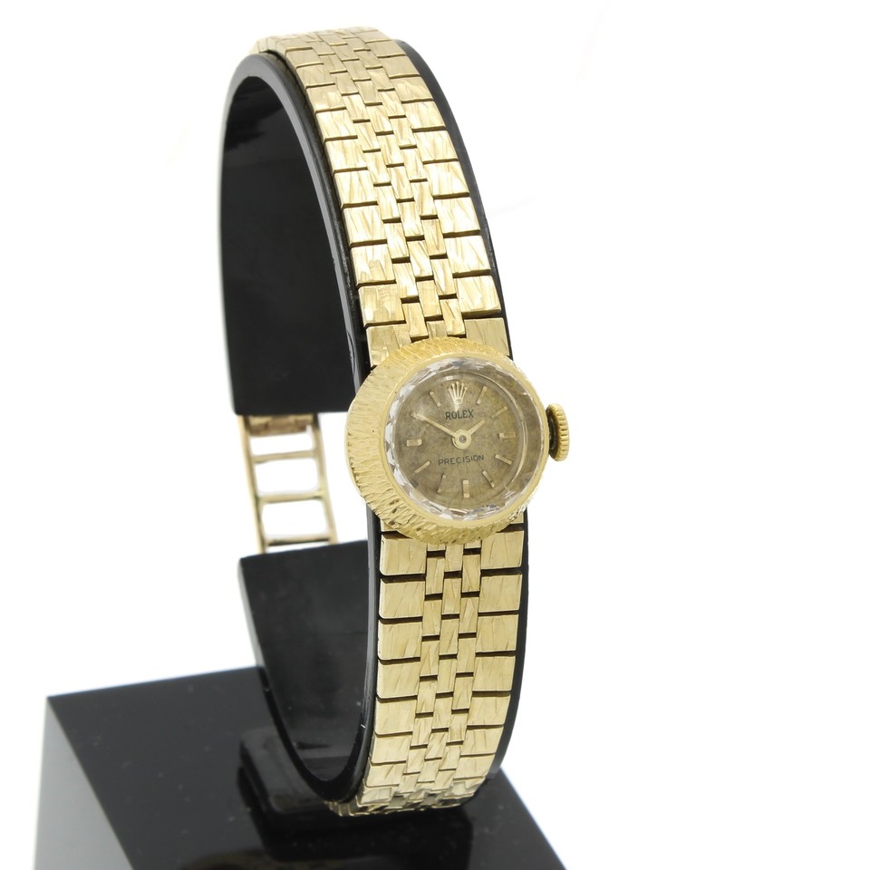 Ladies' Rolex Chameleon Precision Cocktail Watch 14K 16mm Manual # ...