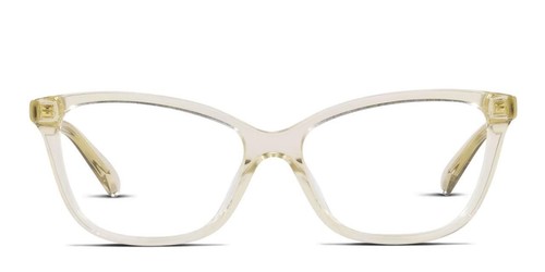 Coach HC6206U 5736 Transparent Fawn Eyeglasses 52-15-140 Brand New(No ...