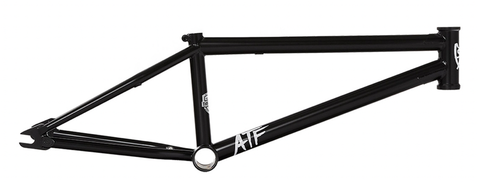 S&M BIKES ATF FRAME 18 INCH FRAME FLAT BLACK 18" BMX BIKE SMALL KIDS ...