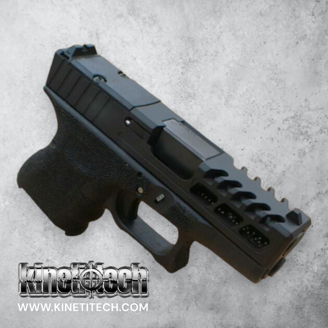 For Glock 26 Complete Slide RMR Lightning Raptor BLACK Barrel OEM ...