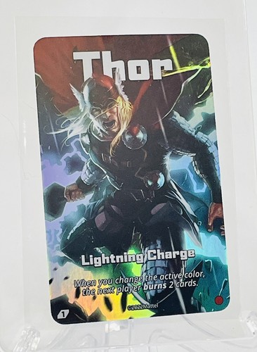 UNO Ultimate Card Game Marvel 2022 THOR Chase FOIL Card | eBay