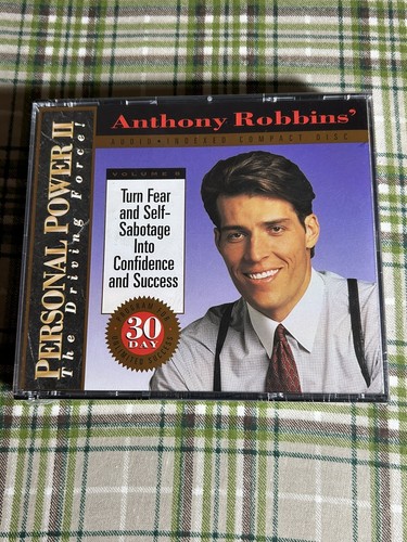 Anthony Robbins Personal Power II The Driving Force! AUDIO CD Vol. 8 ...