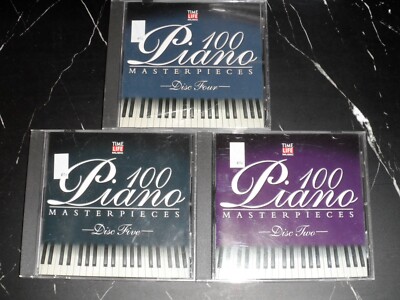 Time Life 100 Piano Masterpieces 3 CD Lot | eBay