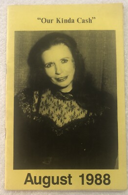 Johnny Cash & June Carter Cash Fan Club Book, 1988, Vintage, 5.5x8.5 | eBay