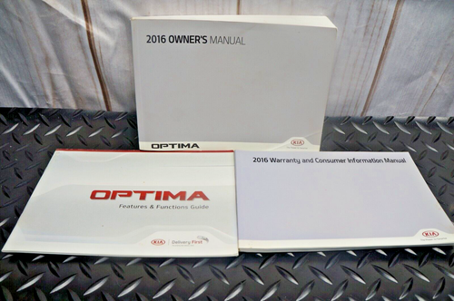 2016 Kia Optima OEM Owners Manual Owners Guide User Manual W Booklets ...