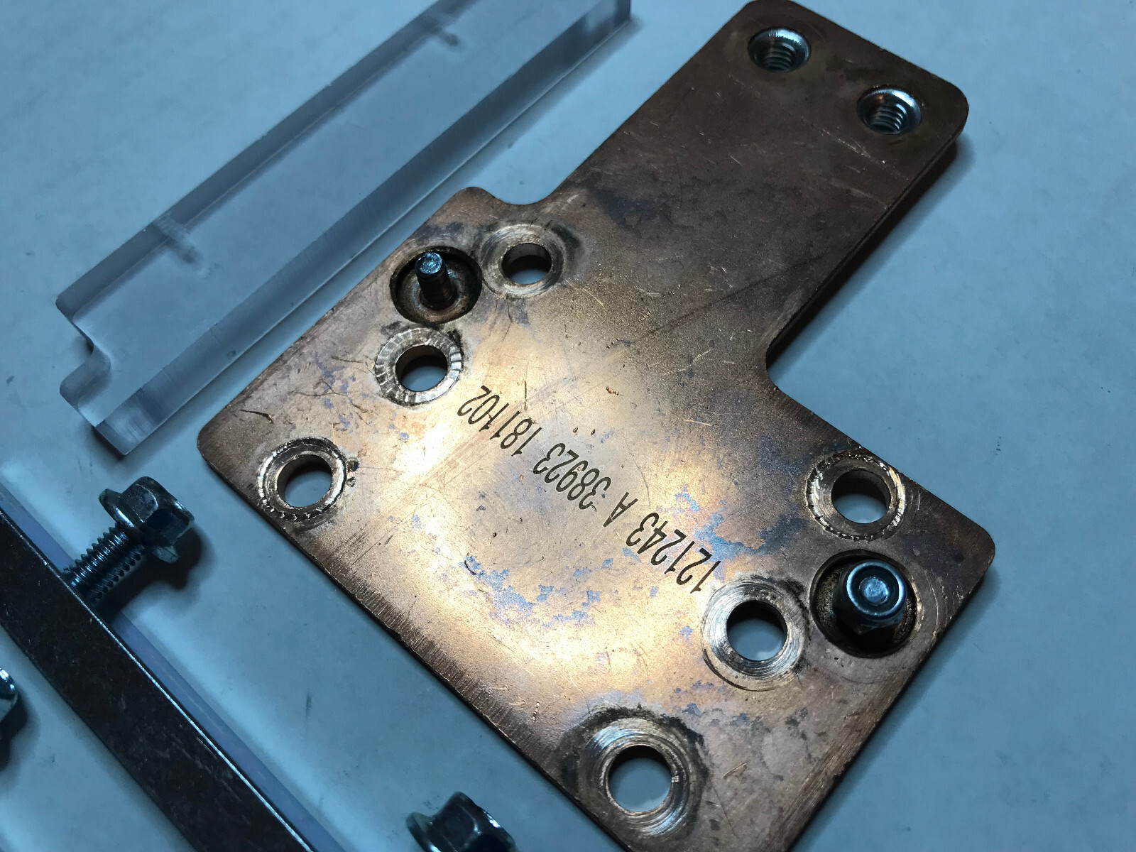 END BUSBAR, THREADED INSERTS AND BOLTS, PLASTIC DIVIDER for SPIM08HP | eBay