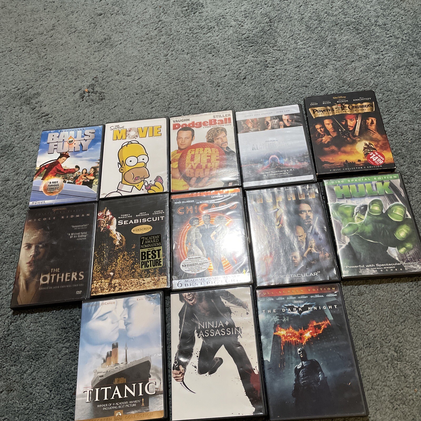 Lot of 13 Used ASSORTED DVD Movies Bulk DVDs Bundle Of 13 Wholesale ...