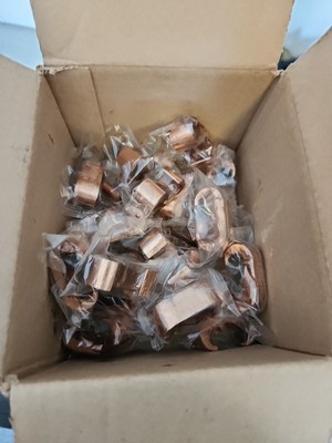 23 EA Burndy YGHC26C26 Crimp Connector - Bronze 781810221037| eBay