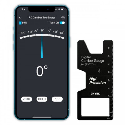 SkyRC CTG-016 Digital Camber Gauge for 1/8 RC Cars | eBay