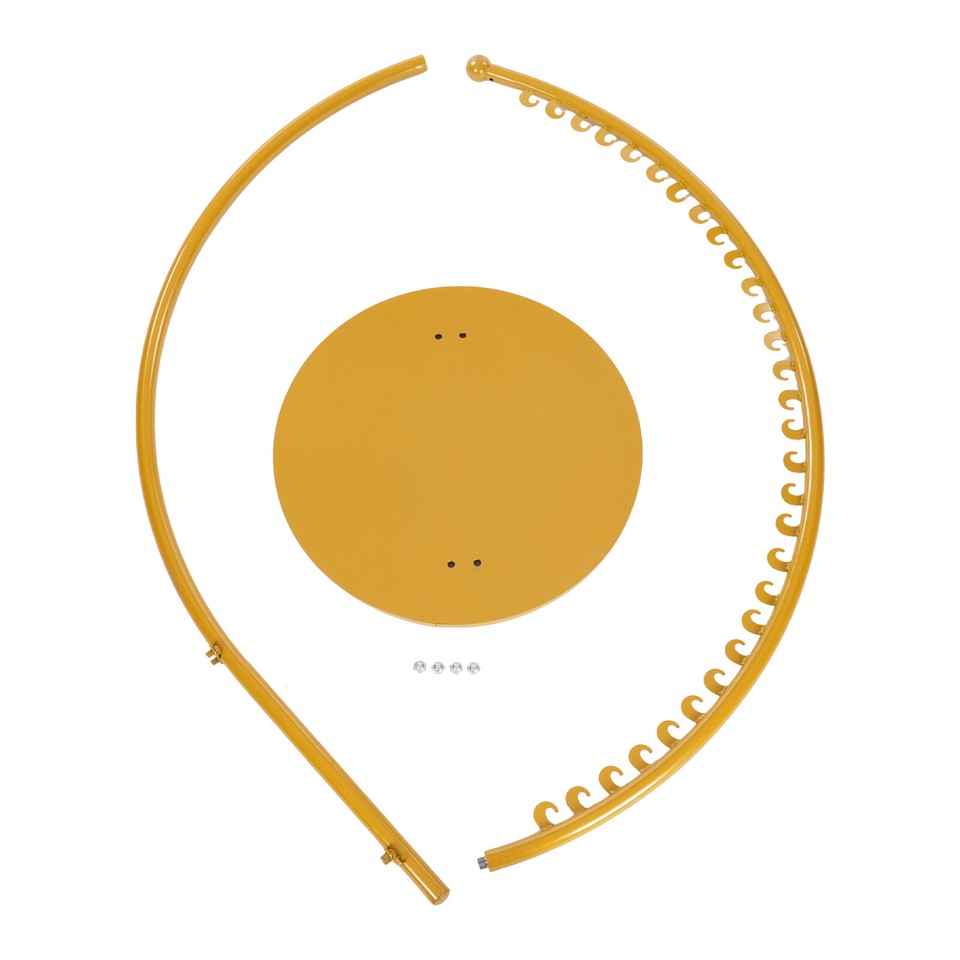 Gold Freestanding Clothing Display Rack Modern Coat Rack W/ 30 Moon ...