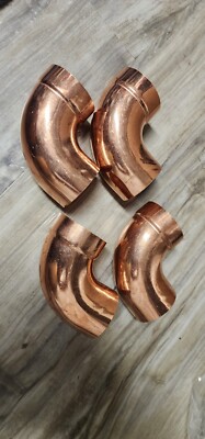 copper fitting 2" street 90 lot of 4 new DWV | eBay