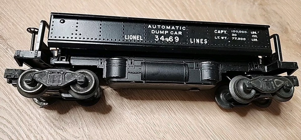 Vintage Lionel #3469 Lionel O Gauge Lines Operating Coal Dump Car | eBay