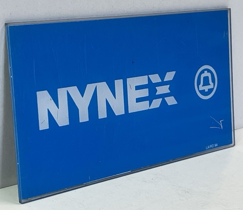 Vintage 1994 NYNEX New York Bell Pay Telephone 4x8 Phone Booth Plexi ...