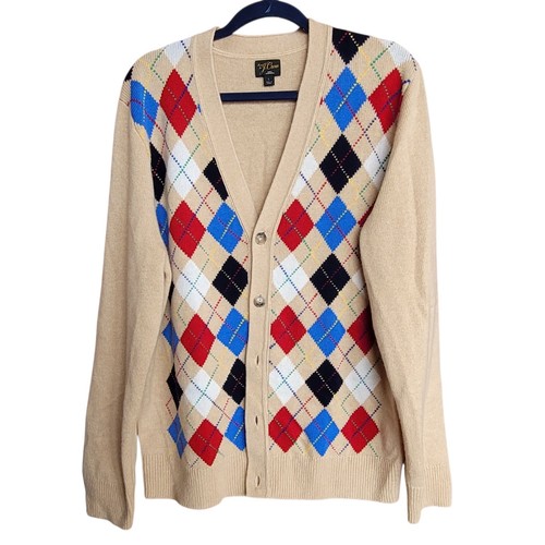 J. CREW Men's Limited-Edition Cashmere Cardigan Sweater Heather Straw ...