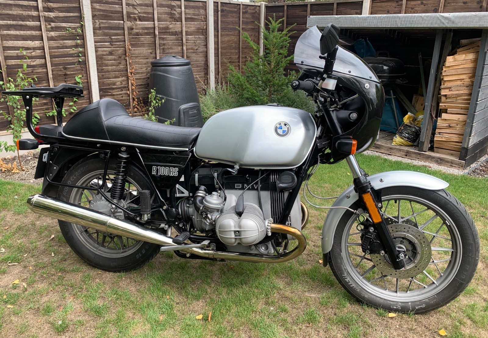 1982 BMW R100 S RS RT Airhead 1000cc Classic Air Cooled Motorcycle ...