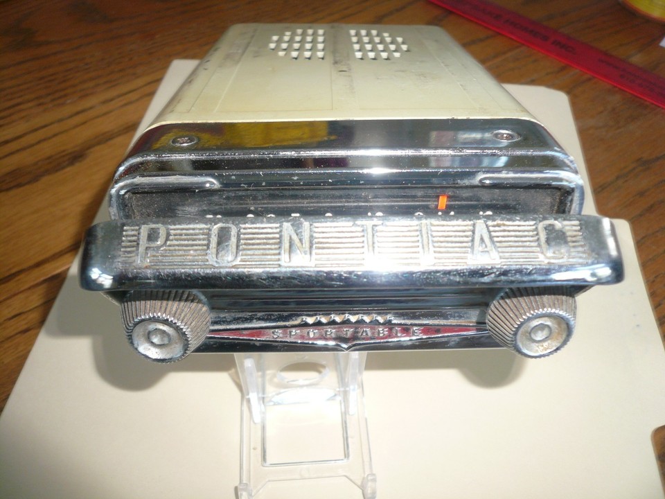 1958 Pontiac Sportable Trans Portable AM Delco Radio 988837 - Vintage ...