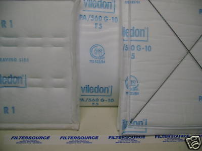 Accudraft 37"x45" (SET OF 18) Ceiling Diffusion Filter Viledon PA560 ...