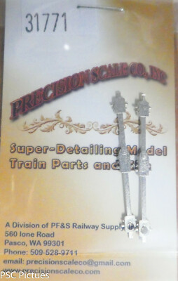 Precision Scale HO #31771 Rods, Side, 0-6-0T, N/S (Nickel Silver ...