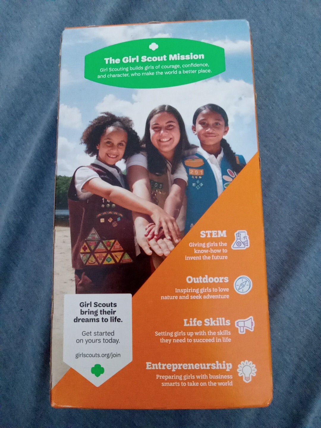 Girl Scout Cookies Do-si-dos 1 Case of 12 Boxes Fresh 2017 for sale ...