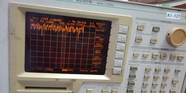 Anritsu MS2601B Spectrum Analyzer 9khz-2.2ghz Mt63064 for sale online ...