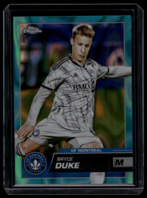 2023 Topps Chrome MLS #159 Bryce Duke Aqua Lava Refractor #/125 | eBay
