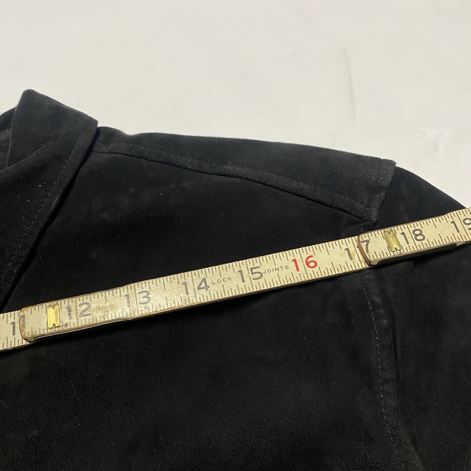 John Varvatos Black Suede Leather Kadd Shirt Jacket. … - Gem