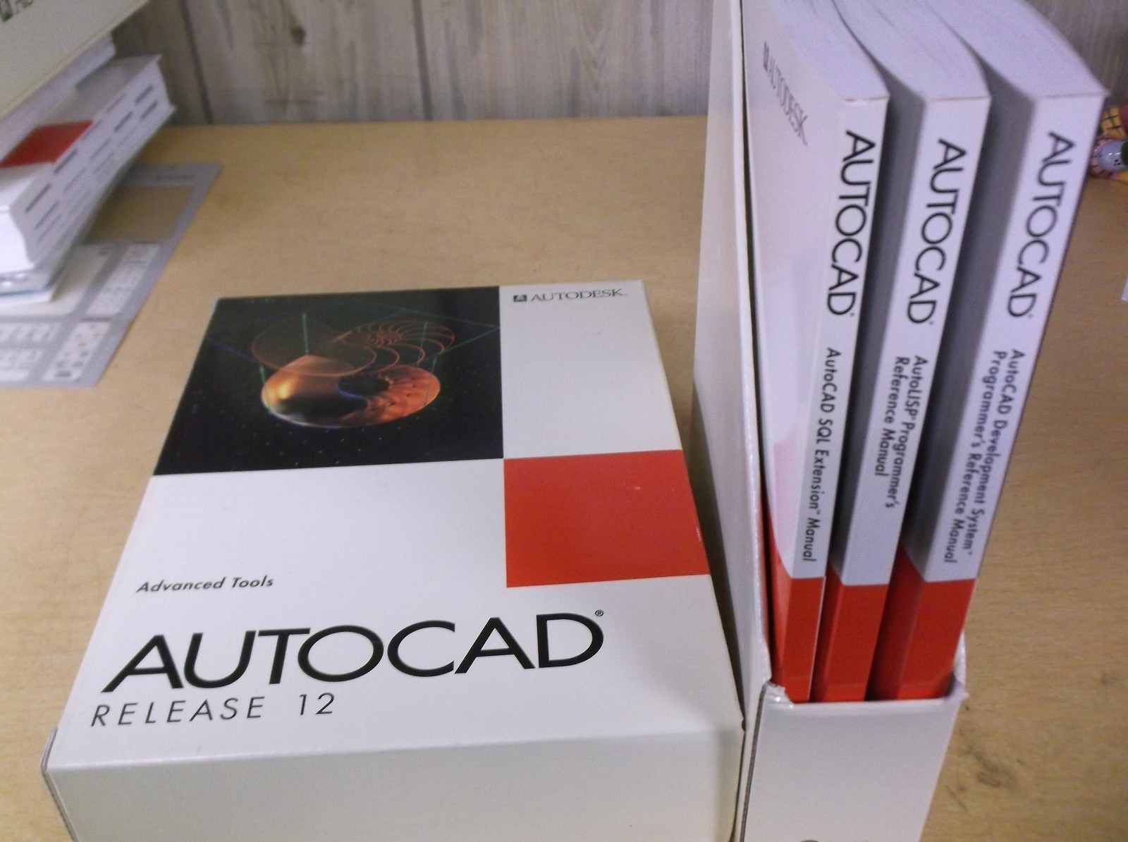 Autodesk 1992 Autocad Advanced Tools Manuals, Set of 3 *FREE SHIPPING ...