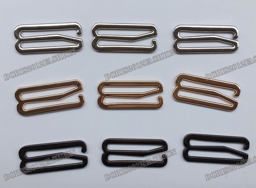 38mm 1.5 In. Metal Bra Strap Clasp Adjustment Hooks Buckles Lingerie ...