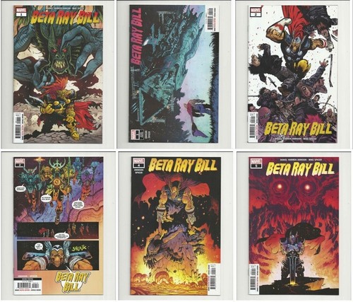 Beta Ray Bill #1,2,4,5 + #1&2 2nd Prints *6 Book Lot* (2021) Marvel ...
