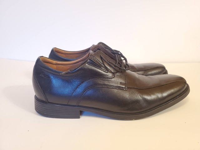 Clarks Collection Leather Loafers Shoes Mens Size 10 M US Black 15770 ...